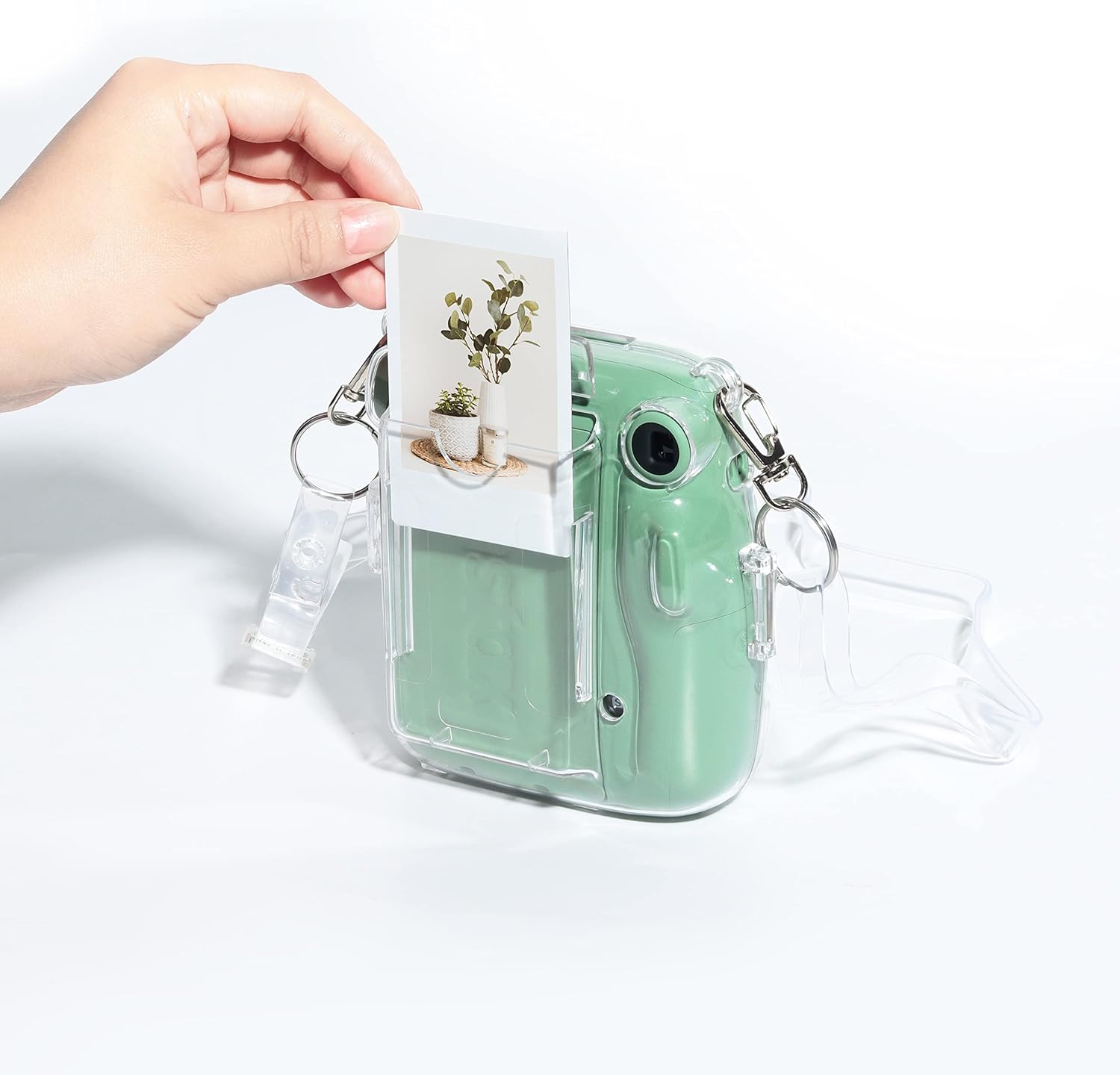 Amazon.com: QUEEN3C Instant Mini 11 - Funda transparente para cámara ...