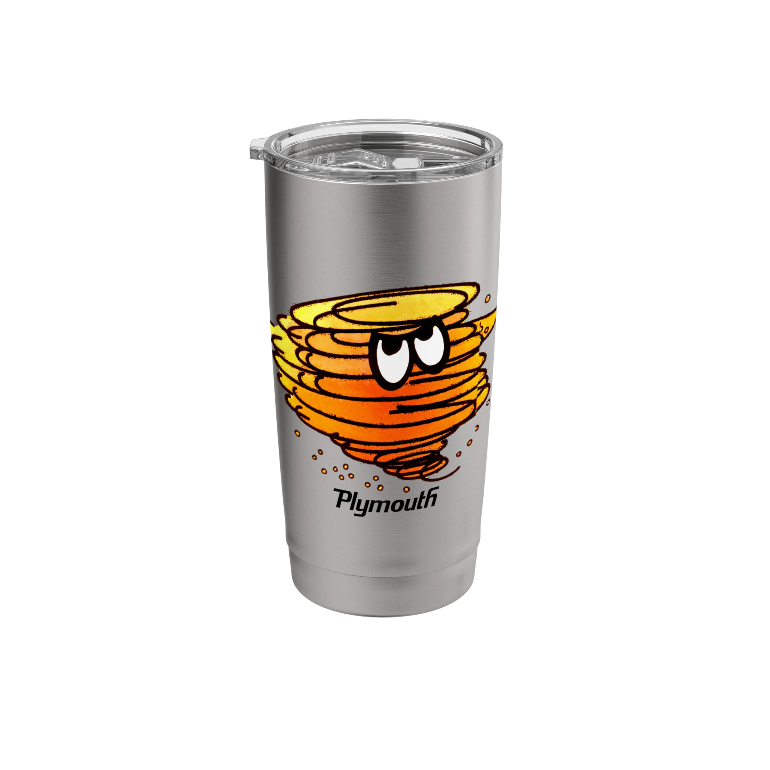 Amazon.com | Plymouth Duster Logo Stainless Steel Insulated Tumbler ...