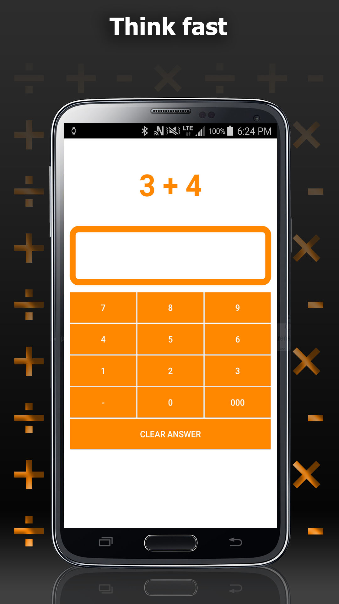 Mental Math Trainer: A fast math game - App on Amazon Appstore