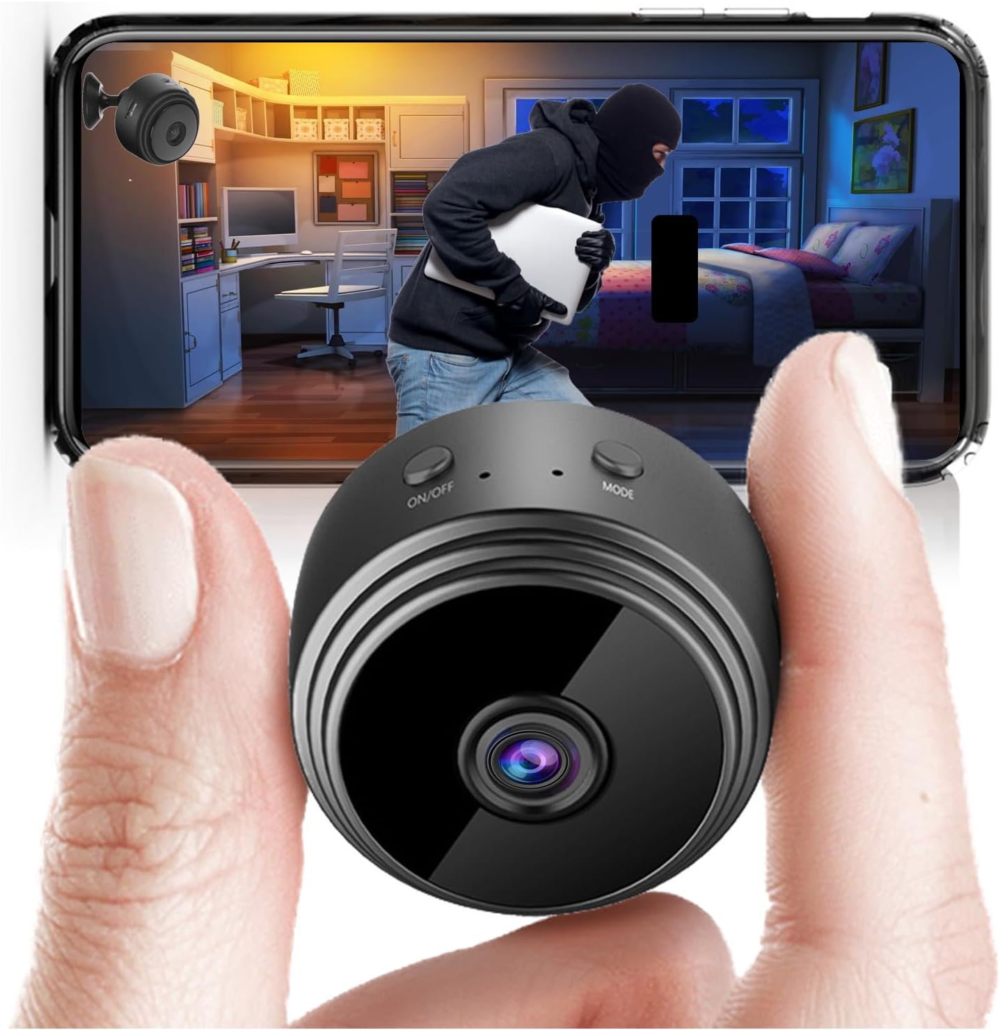 Amazon.com : fabquality 2025 Upgraded Small Camera Wireless Indoor ...