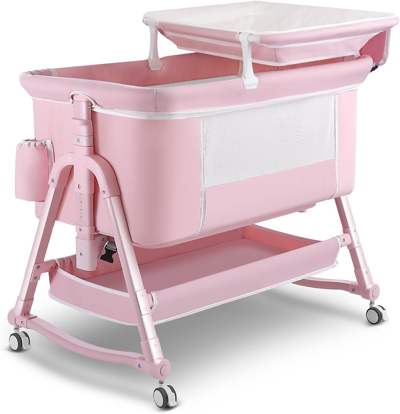 Amazon.com: RONBEI Baby Bassinet, Bedside Bassinet for Baby Easy ...