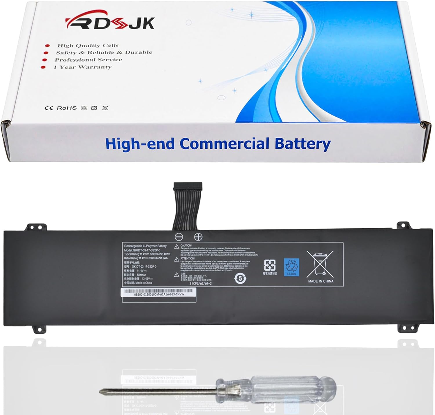 Amazon.com: GKIDT-03-17-3S2P-0 GKIDT-00-13-3S2P-0 Laptop Battery for ...