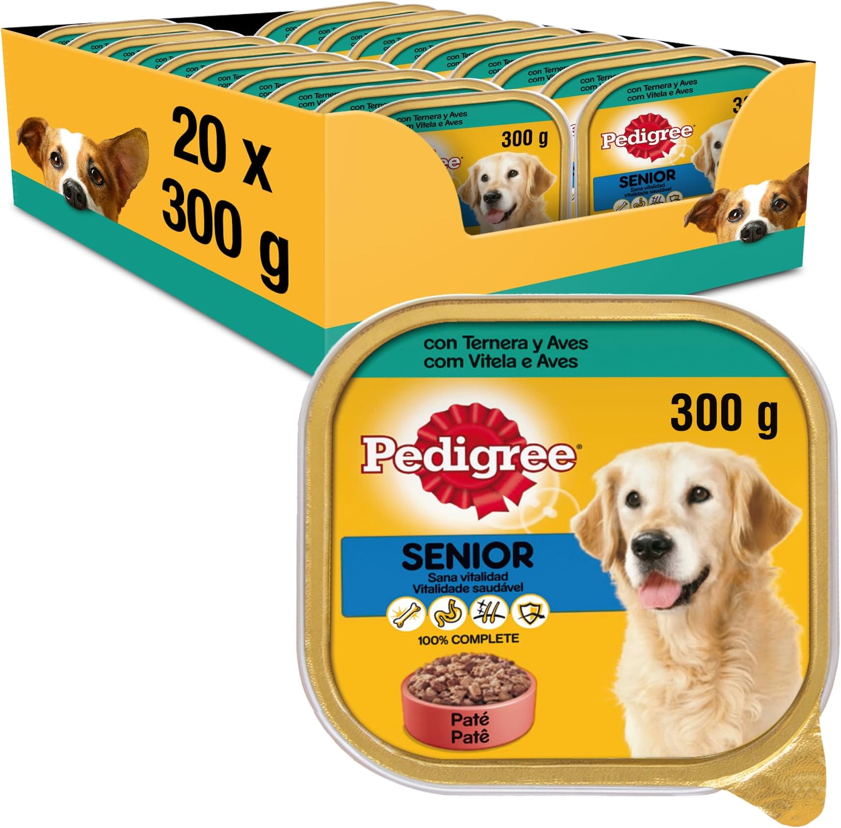 PEDIGREE Vital Protection Comida para perros con pollo y cordero en ...
