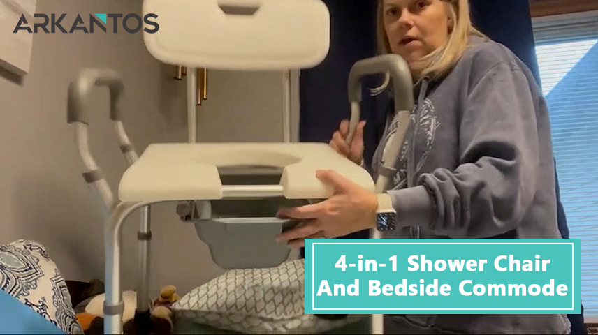 Watch Bedside Commode, Portable Toilet on Amazon Live