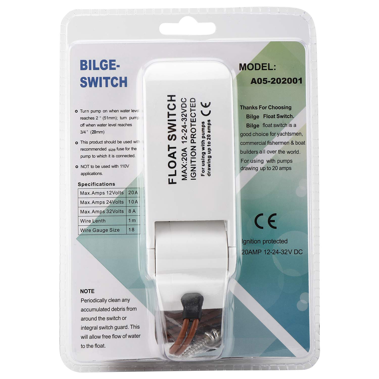 Dasmarinebilge Switch Float Switch Max 20a 12 24 32 V | Desertcart INDIA
