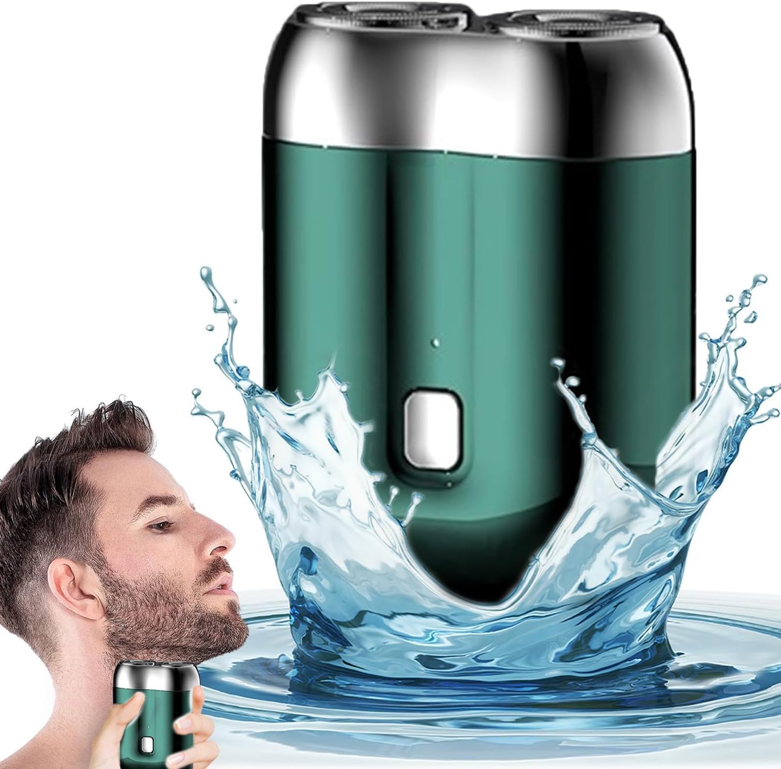 Amazon.com: New Model Mini Dual-Head Electric Shaver, Upgrade Pocket ...