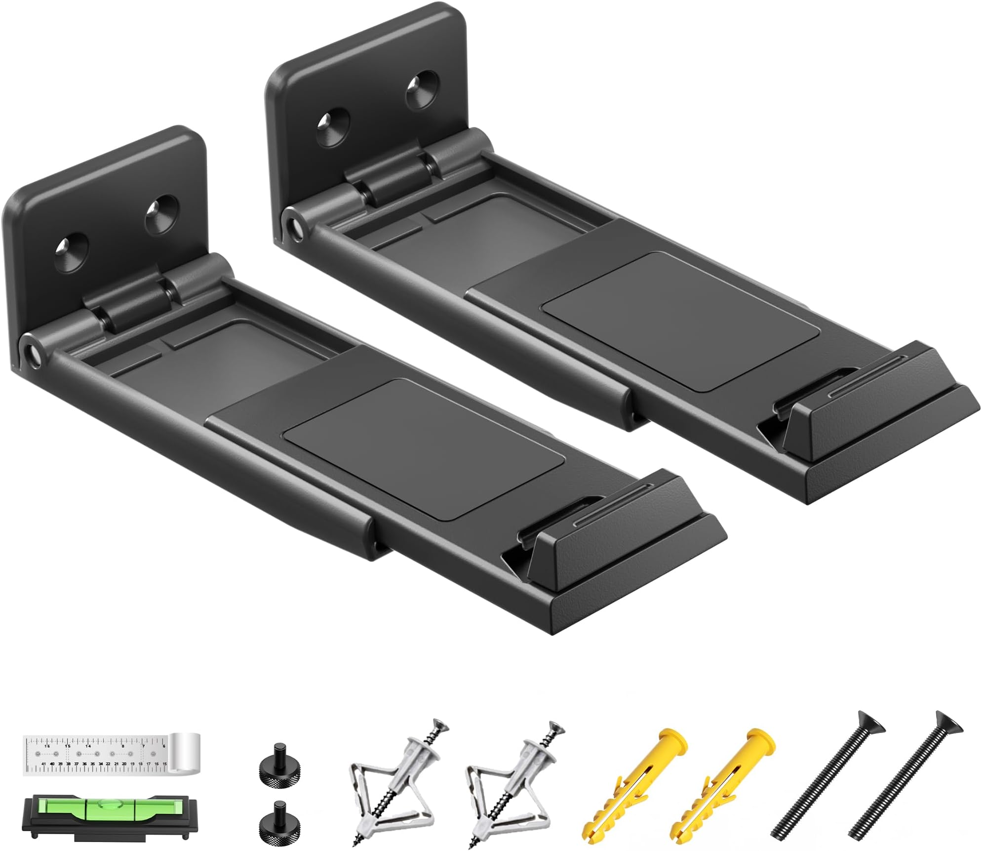 Amazon.com: MOUNTUP Universal Soundbar Wall Mount with Patented Design ...