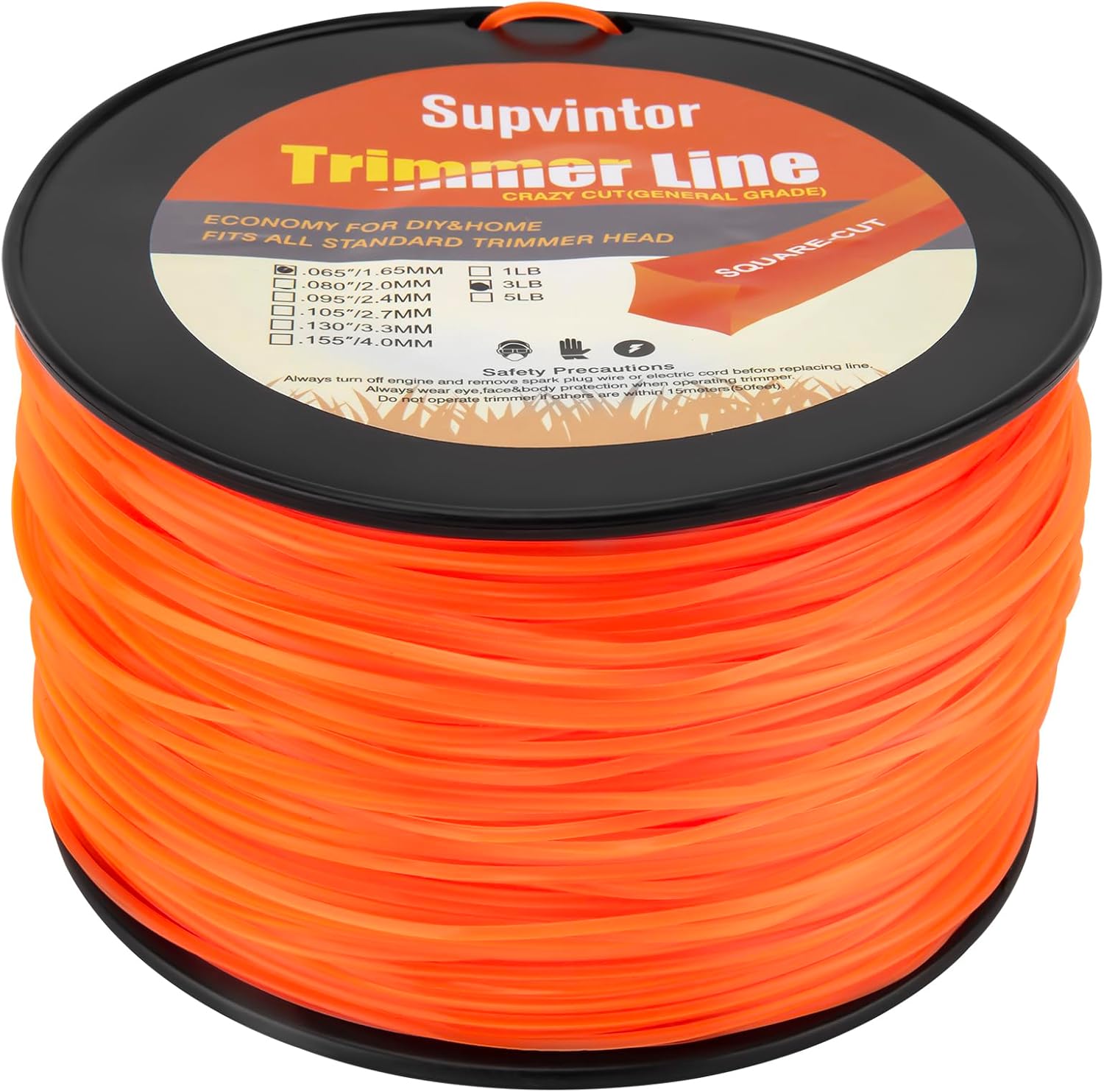 Amazon.com : Supvintor 065 Trimmer Line, Trimmer String 065, Weed Eater ...