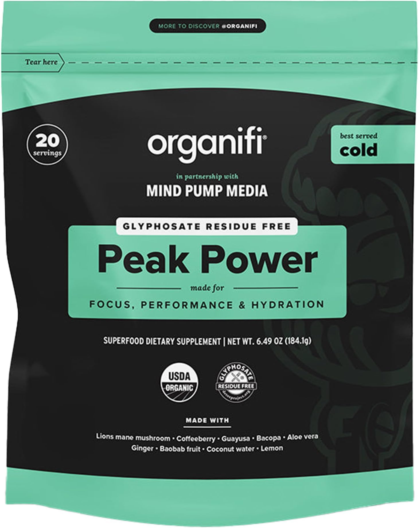 Amazon.com: Organifi: Gold - Superfood Supplement Powder - 30 Servings ...