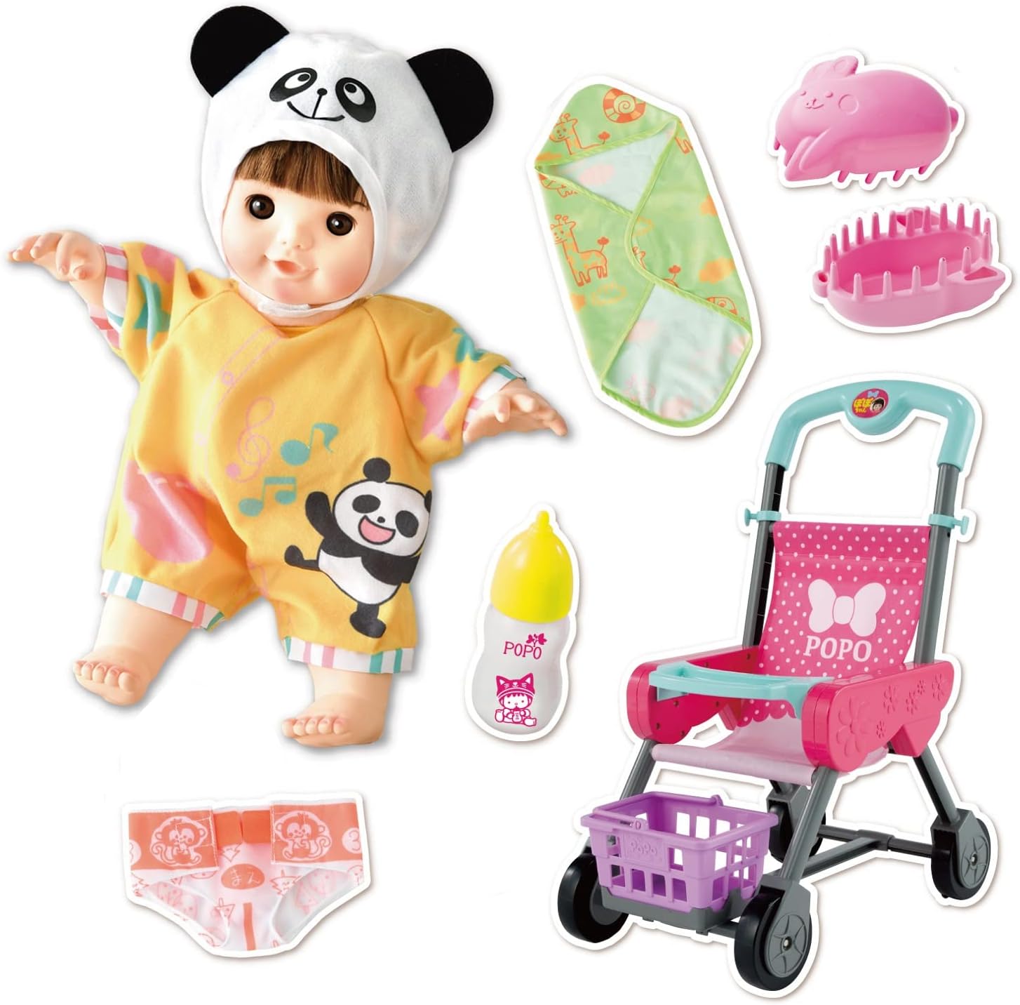 Amazon.co.jp: ピープル ぽぽちゃんデビューパーフェクトセット AI-383 : おもちゃ