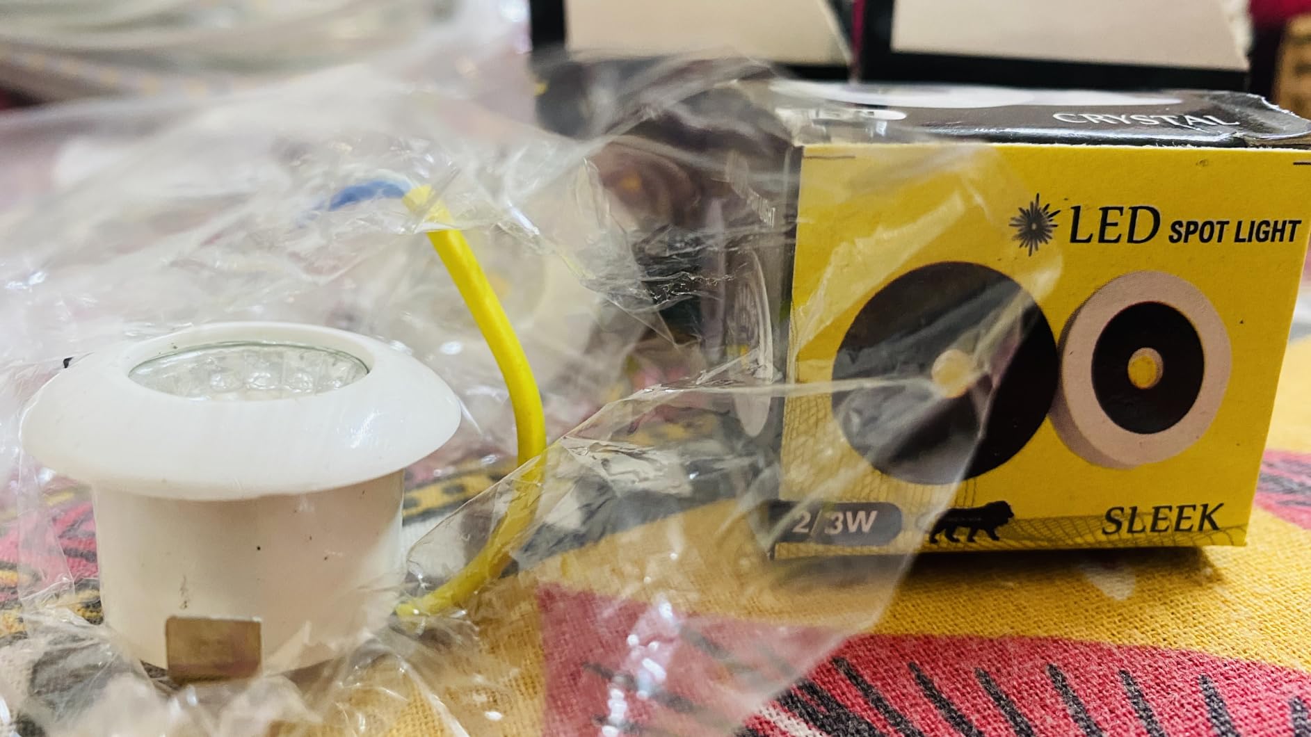 Buy RADIANT LED 1 Watt Button LED Furniture COB Spot Down Ceiling Light ...