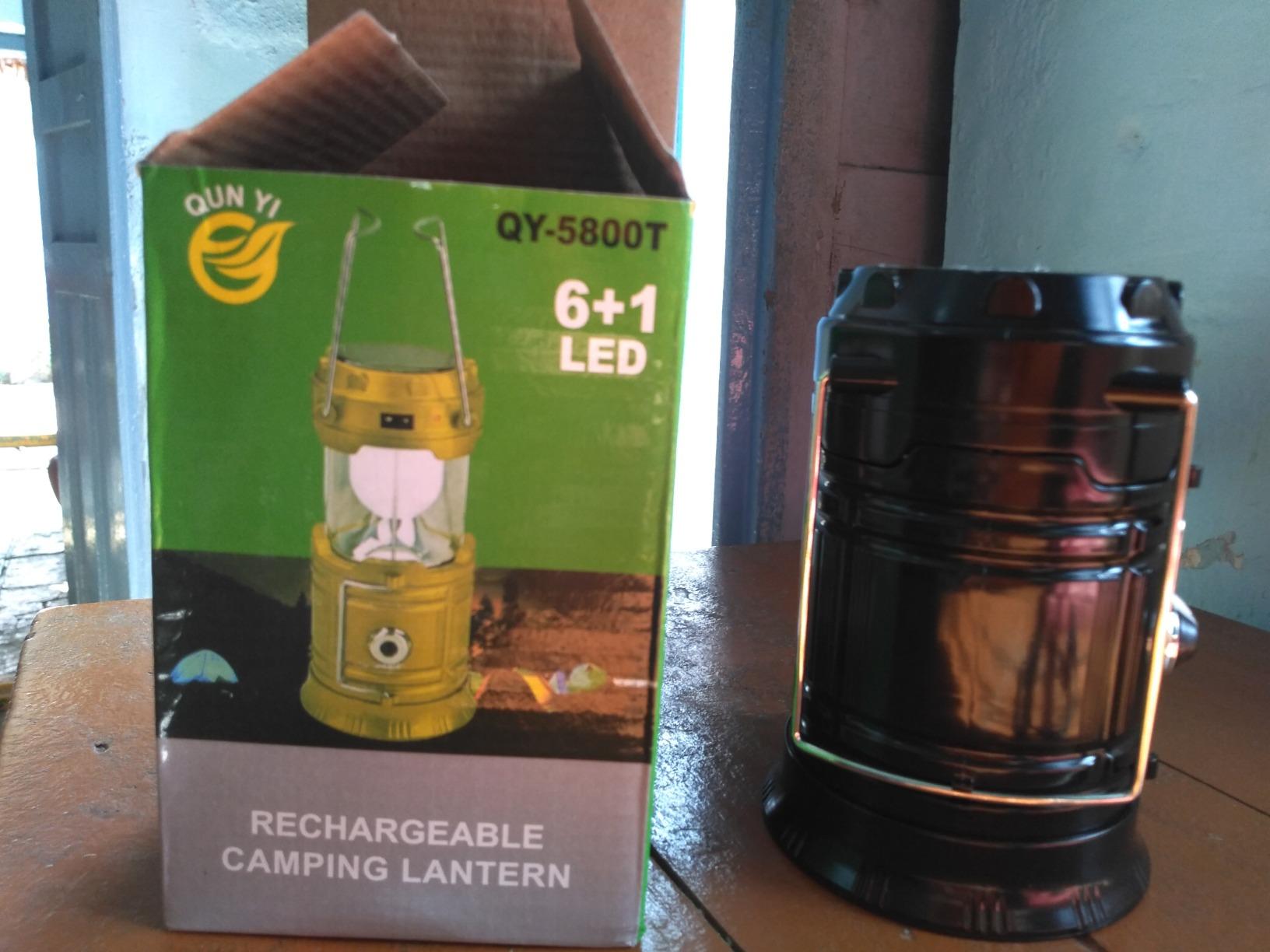 SHOPZIE Solar Lamp or Lalten Classic Flashlight Camping Light for Home ...