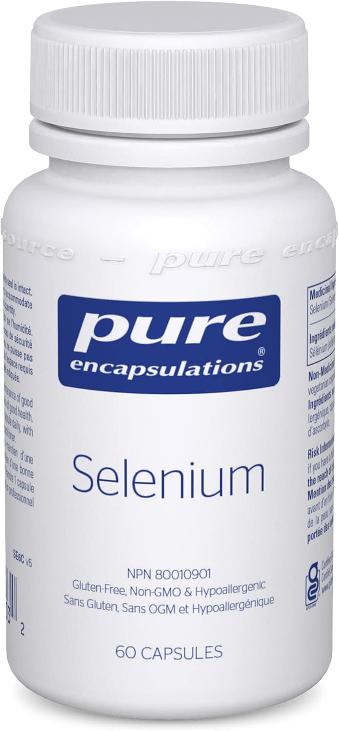 Pure Encapsulations Selenium - 200 mcg - For Healthy Cellular Function ...