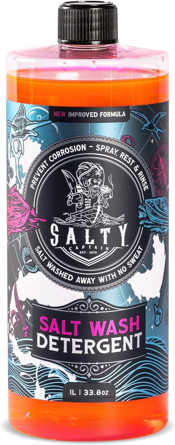 Amazon.com: Salty Hull Boaters Kit - Stainless Foam Gun, Premium Soap ...