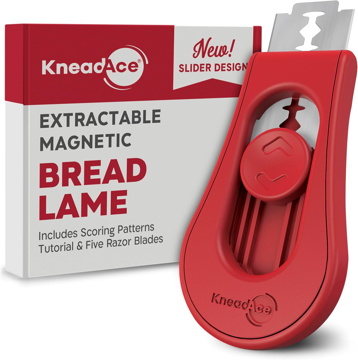 Amazon.com: KneadAce Upgraded Extractable & Magnetic Bread Lame Dough ...