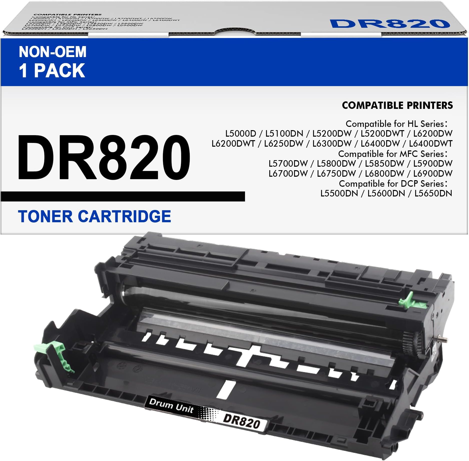 Amazon.com : (High Yield) 2 Pack Compatible DR890 DR-890 DR 890 Drum ...