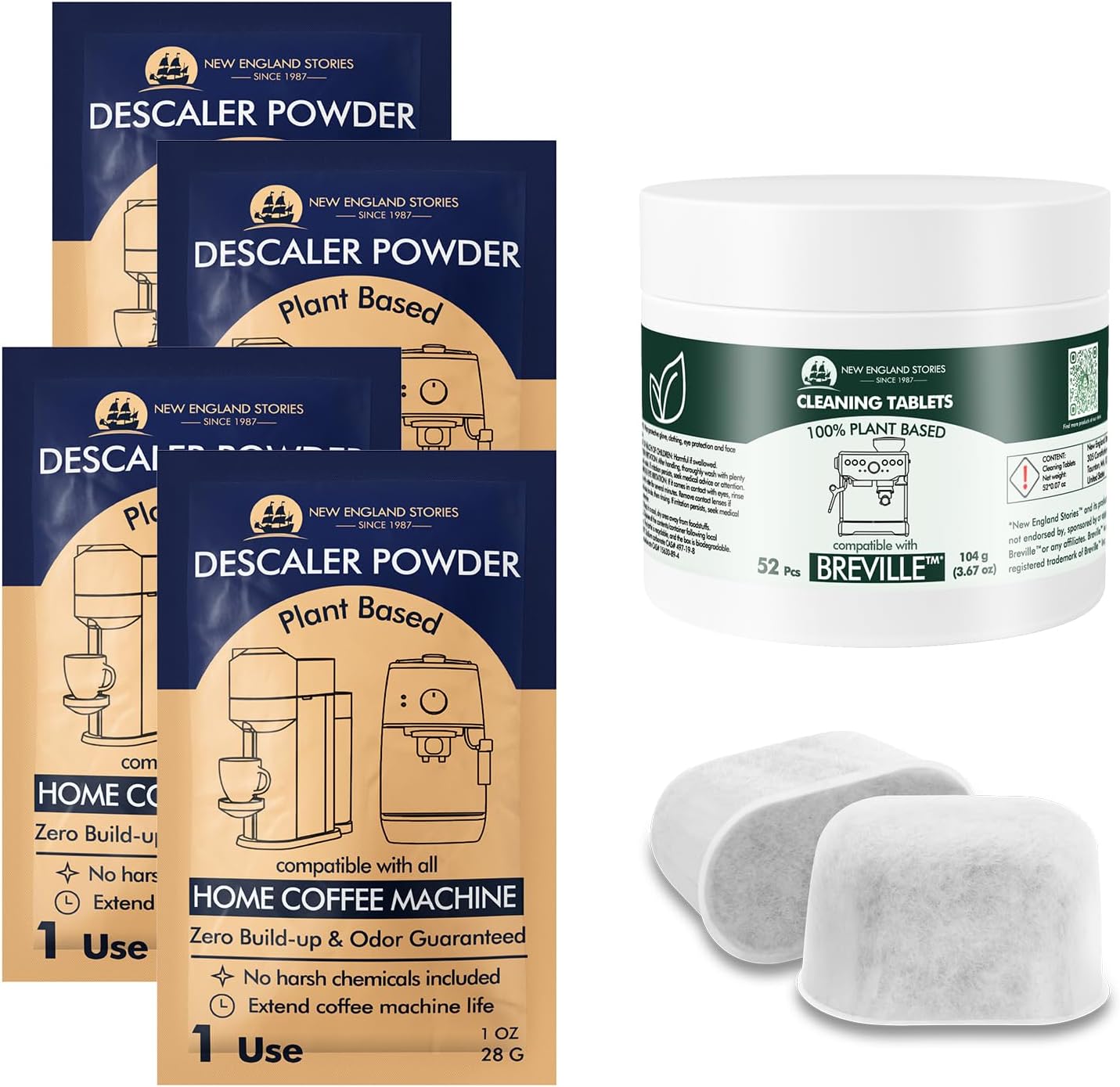 Amazon.com: New England Stories Universal Descaling Powder Solution ...