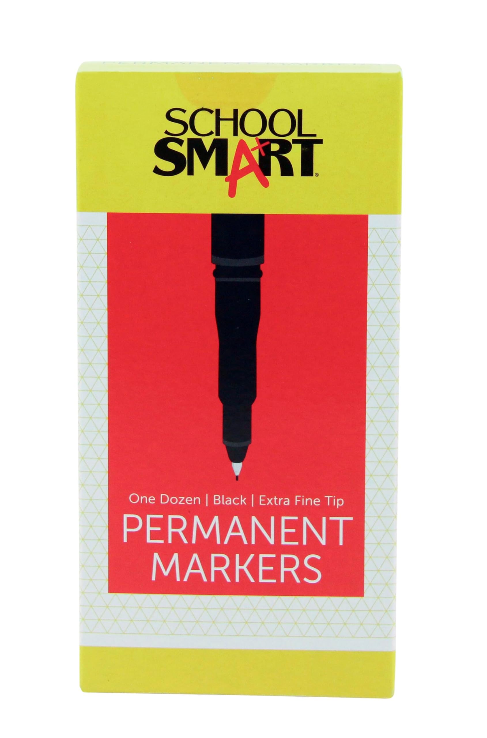 Amazon.com: School Smart Permanent Marker, Black, 8-1/2 x 11 in - 15 lb ...