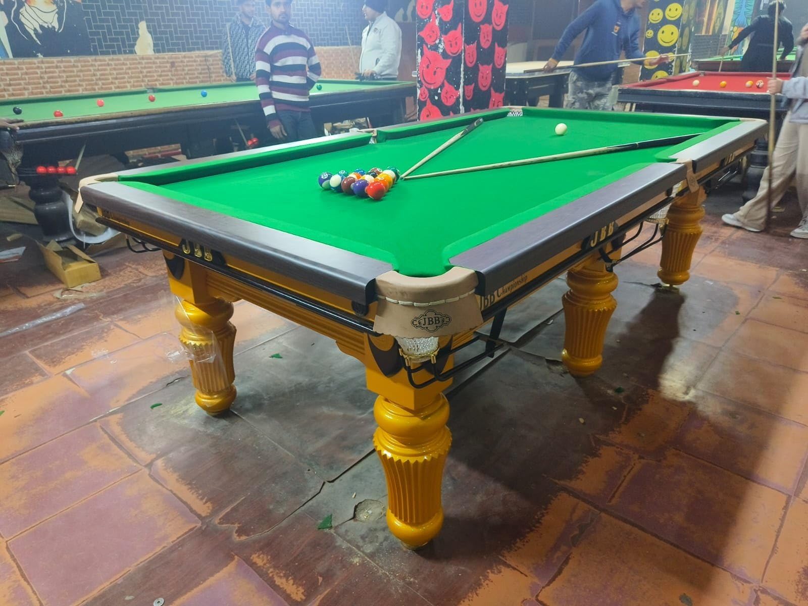 Buy JBB Pool Table | 4ft x 8 ft | Billiard Table | Commercial Model ...