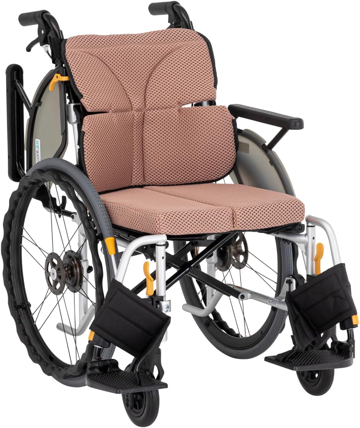 Amazon | ネクストコア2 マルチ 自走式 車椅子 NEXT2-31B 跳ね上げ・スイングアウト ノーパンクタイヤ 重量14.6kg 22インチ 松永製作所 (M-17 オークル, 座幅 ...