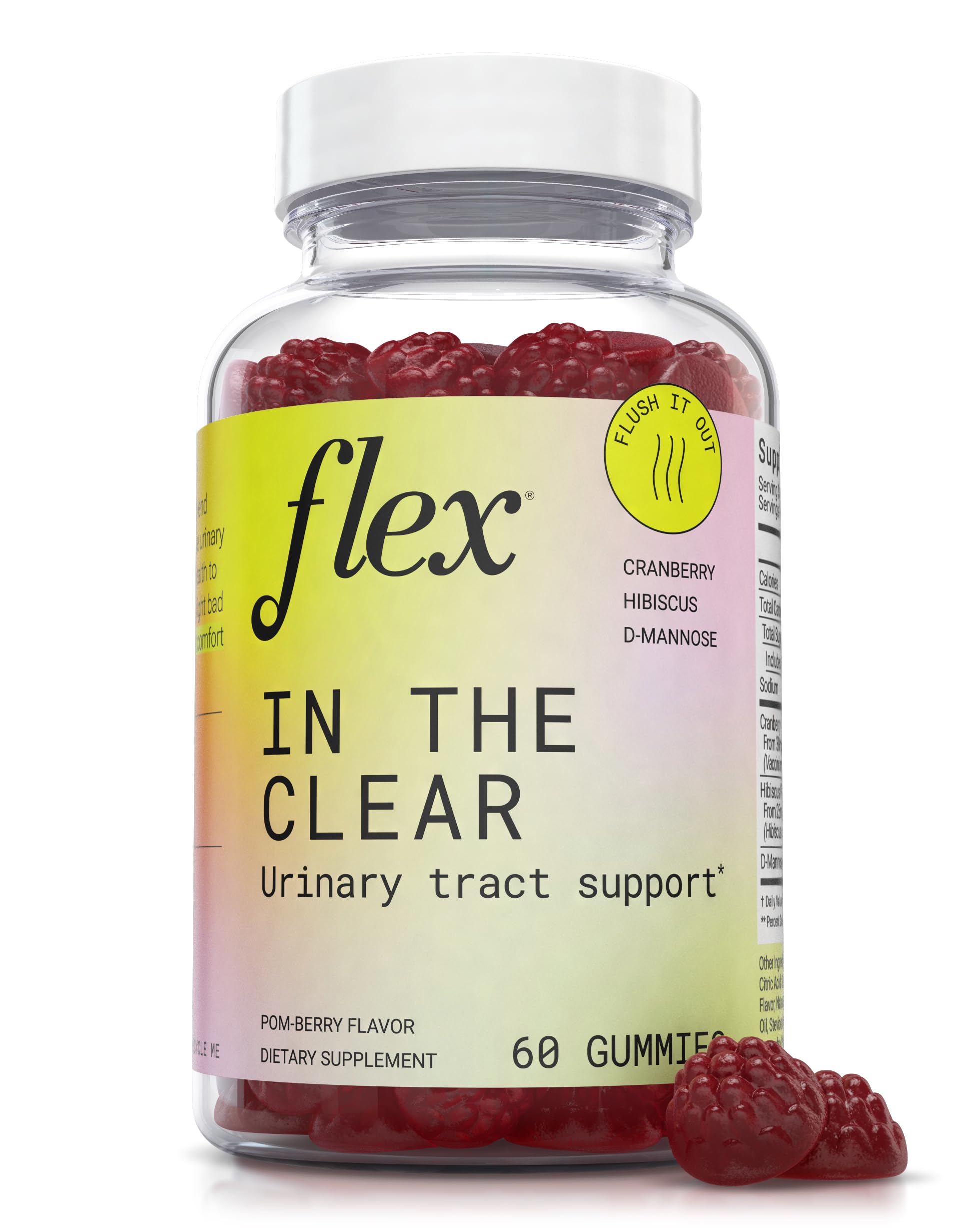 Amazon.com: FLEX Urinary Tract and Bladder Support - 60 Gummies (in The ...
