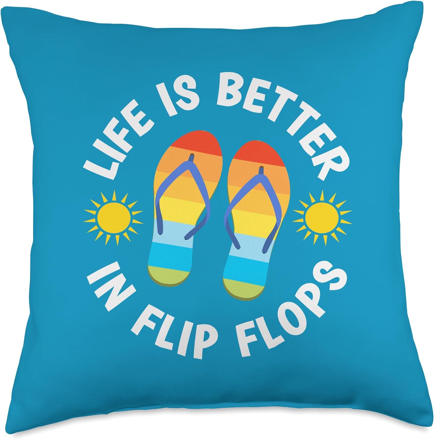 Amazon.com: Teachers And Moms Summers In Flip Flops Life is Better in ...