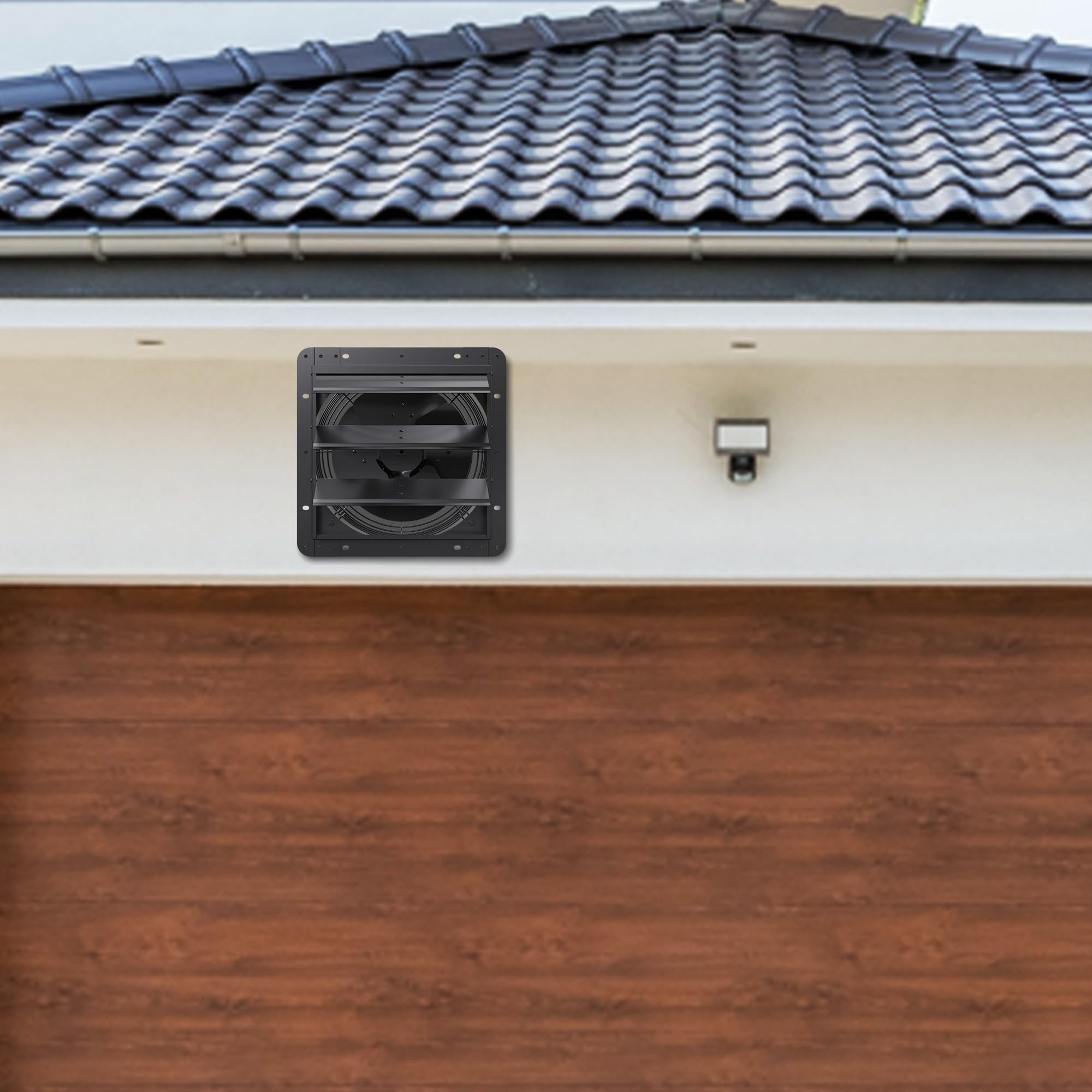 Snapklik.com : 10 Inch Galvanized Sheet Spraying Automatic Exhaust ...