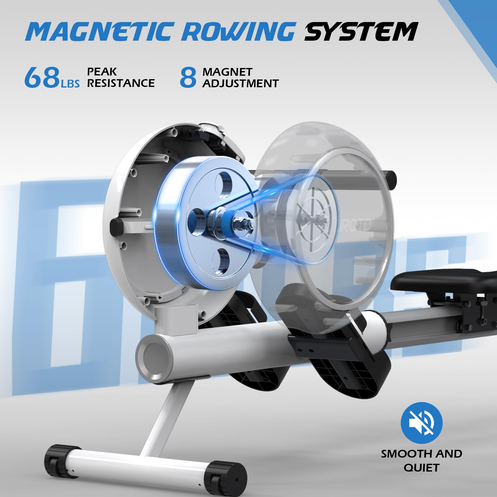 Snapklik.com : JOROTO Rowing Machine For Home Use,Magnetic Rowing ...
