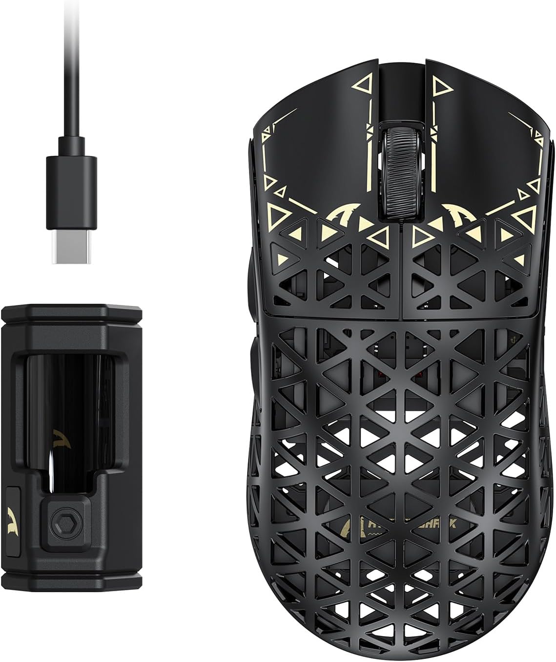 ATTACK SHARK R5 Ultra Souris Gaming Sans fil HyperSpeed fibre de ...