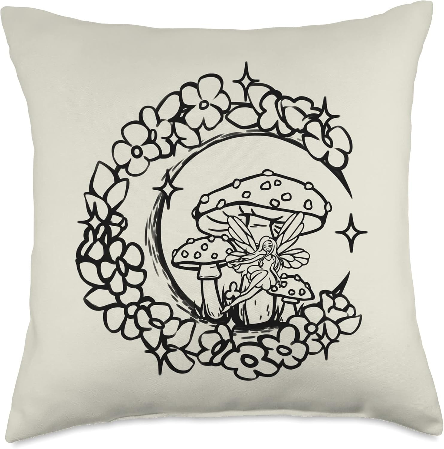 Amazon.com: Cottagecore Fairycore Aesthetic for Women and Men Crescent ...