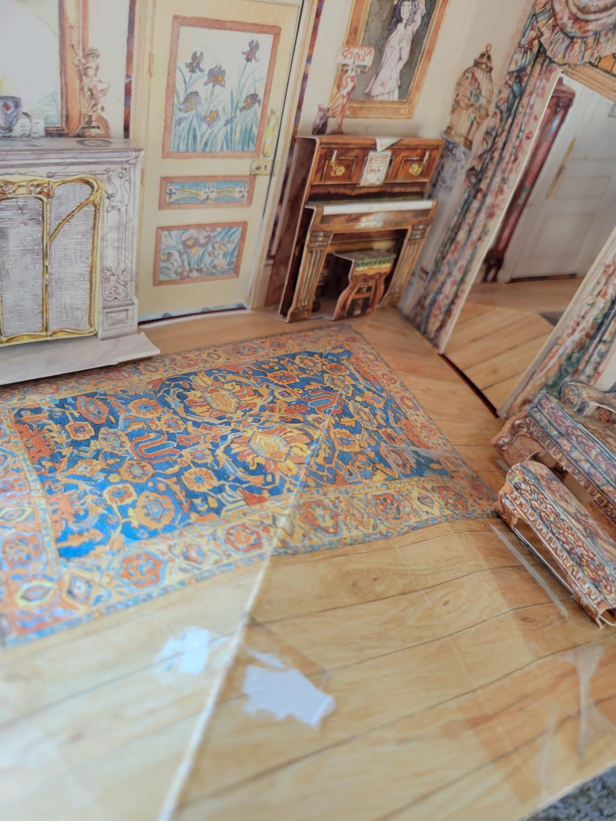 Edwardian Doll House: A Three-Dimensional Book: Sanders, Brian, Sanders ...