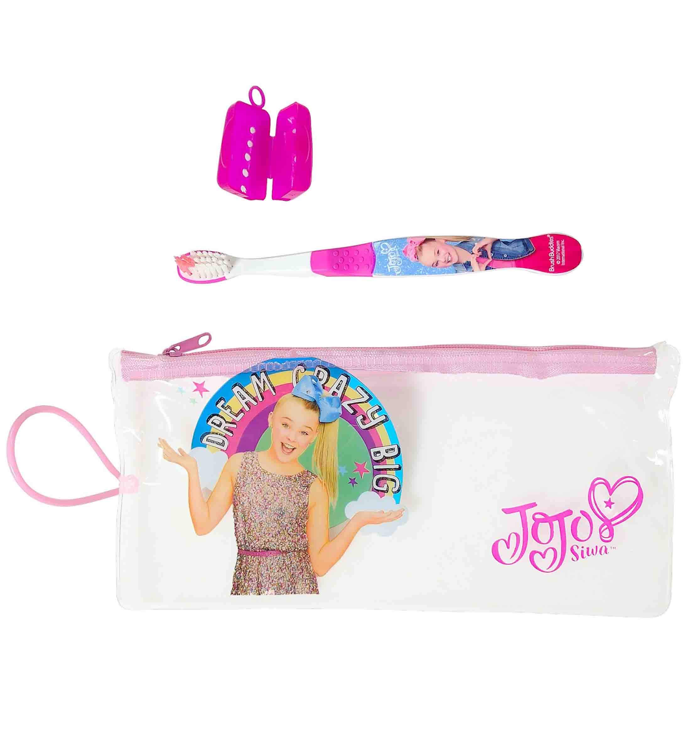 Amazon.com: JoJo Siwa Toothbrush Eco Travel Kit : Health & Household