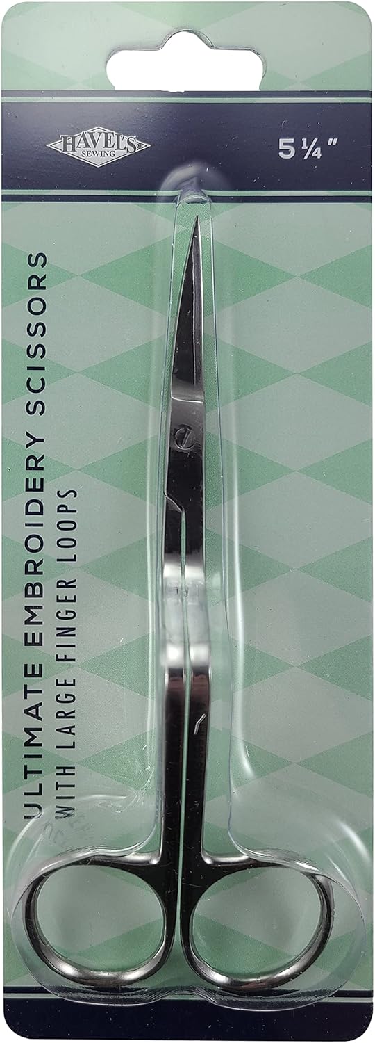 Amazon.com: Havel's Ultimate Angled Machine Embroidery Scissors 5.25 ...