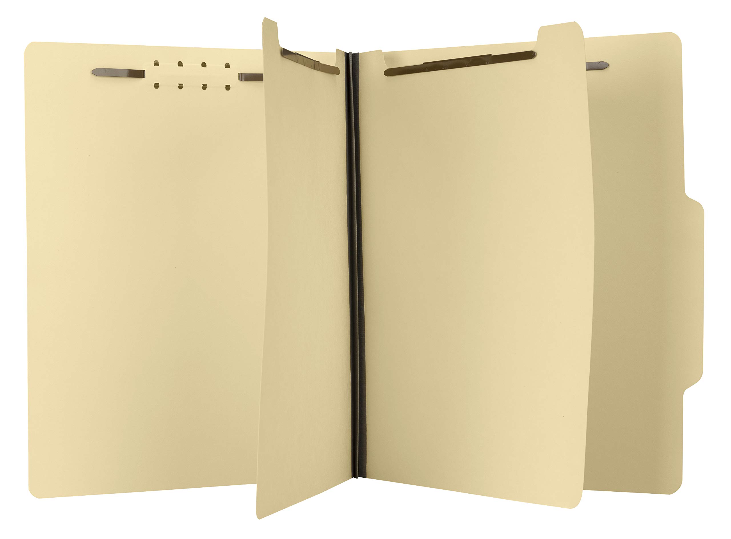 Snapklik.com : The File King Two Divider Manila Classification File Folder