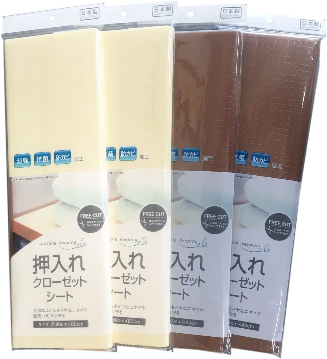 Amazon｜東和産業 押入れシート 防虫押入CLシート ベージュ 約90×180cm 562003 4個入｜東和産業 - 生活雑貨 通販