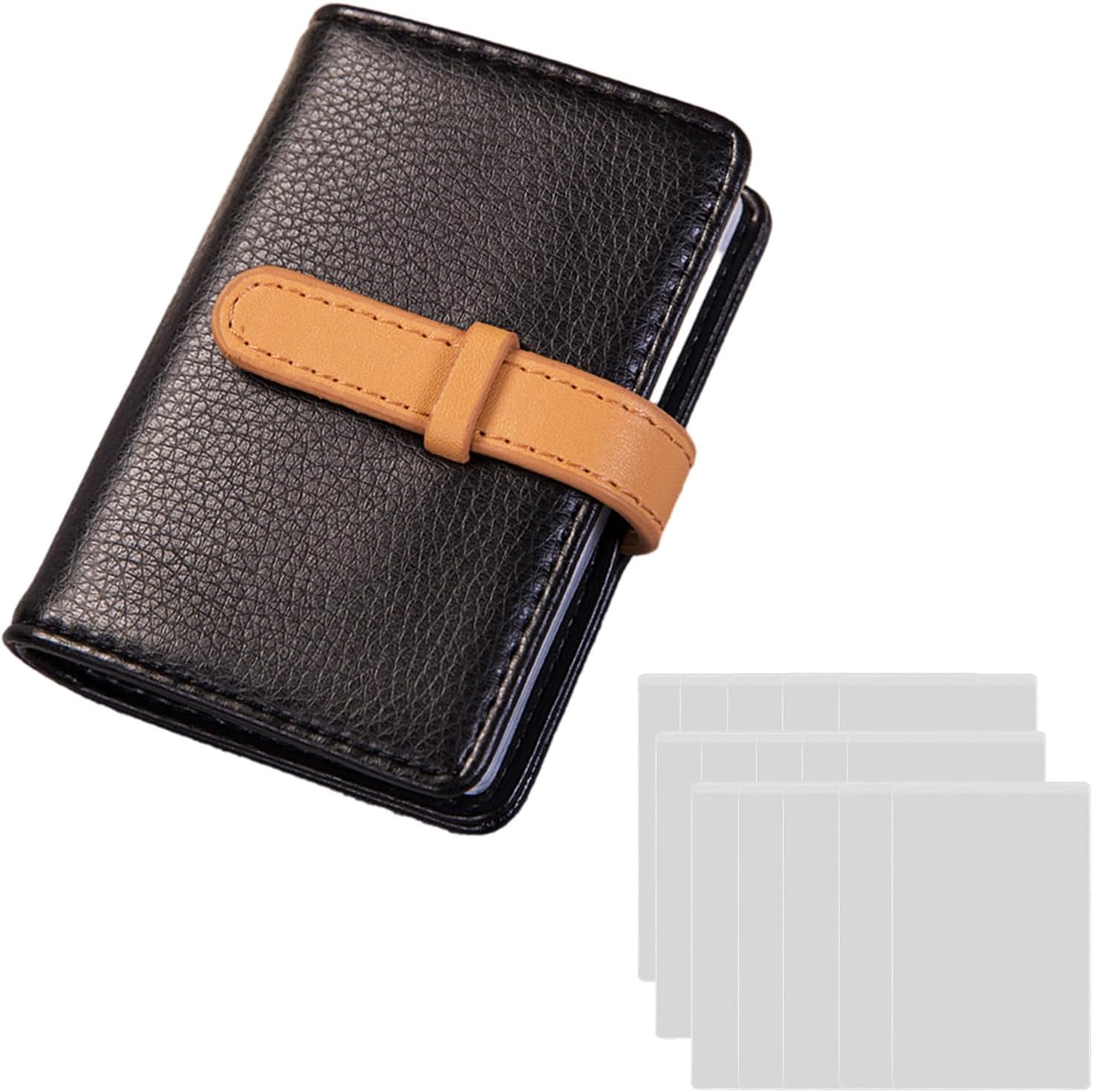 DALAETUS 16 Pcs Soft Credit Card Holder Set, Mini Card Case with 15 ...