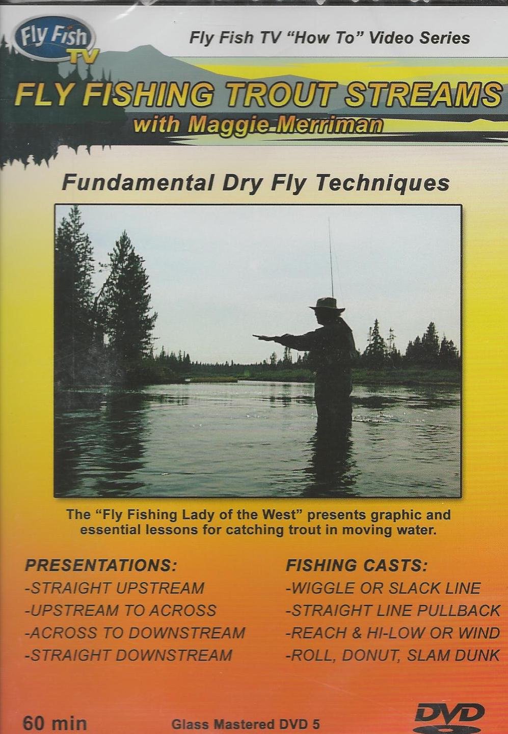 Amazon.com: Fly Fishing Trout Streams Fundamental Dry Fly Techniques ...