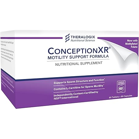 Amazon.com: Theralogix ConceptionXR Motility Support Male Fertility ...