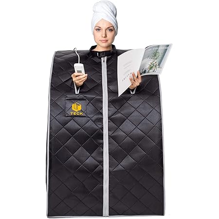 Amazon.com: SereneLife Portable Full Size Infrared Home Spa| One Person ...