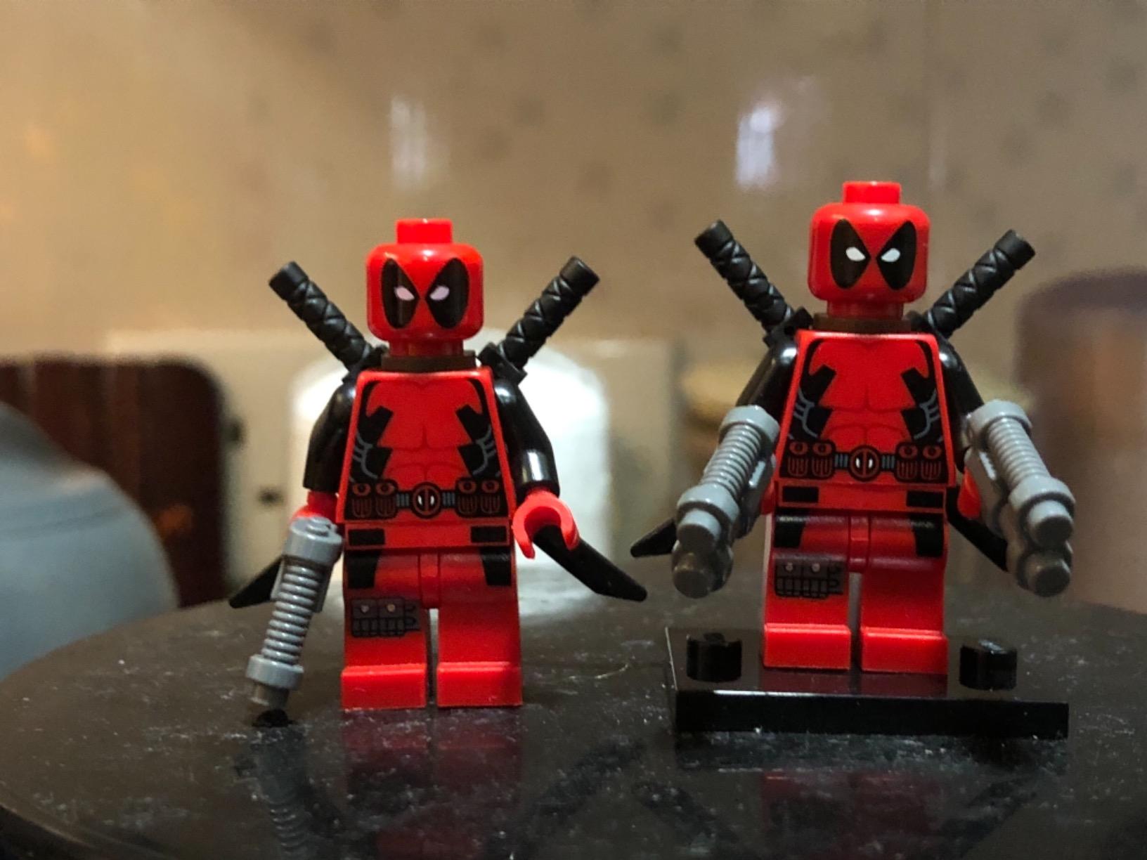 Amazon.com: Lego Marvel Super Heroes Deadpool Minifigure : Toys & Games