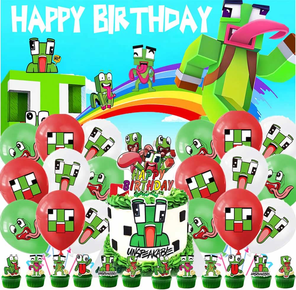 Minecraft Birthday Clipart