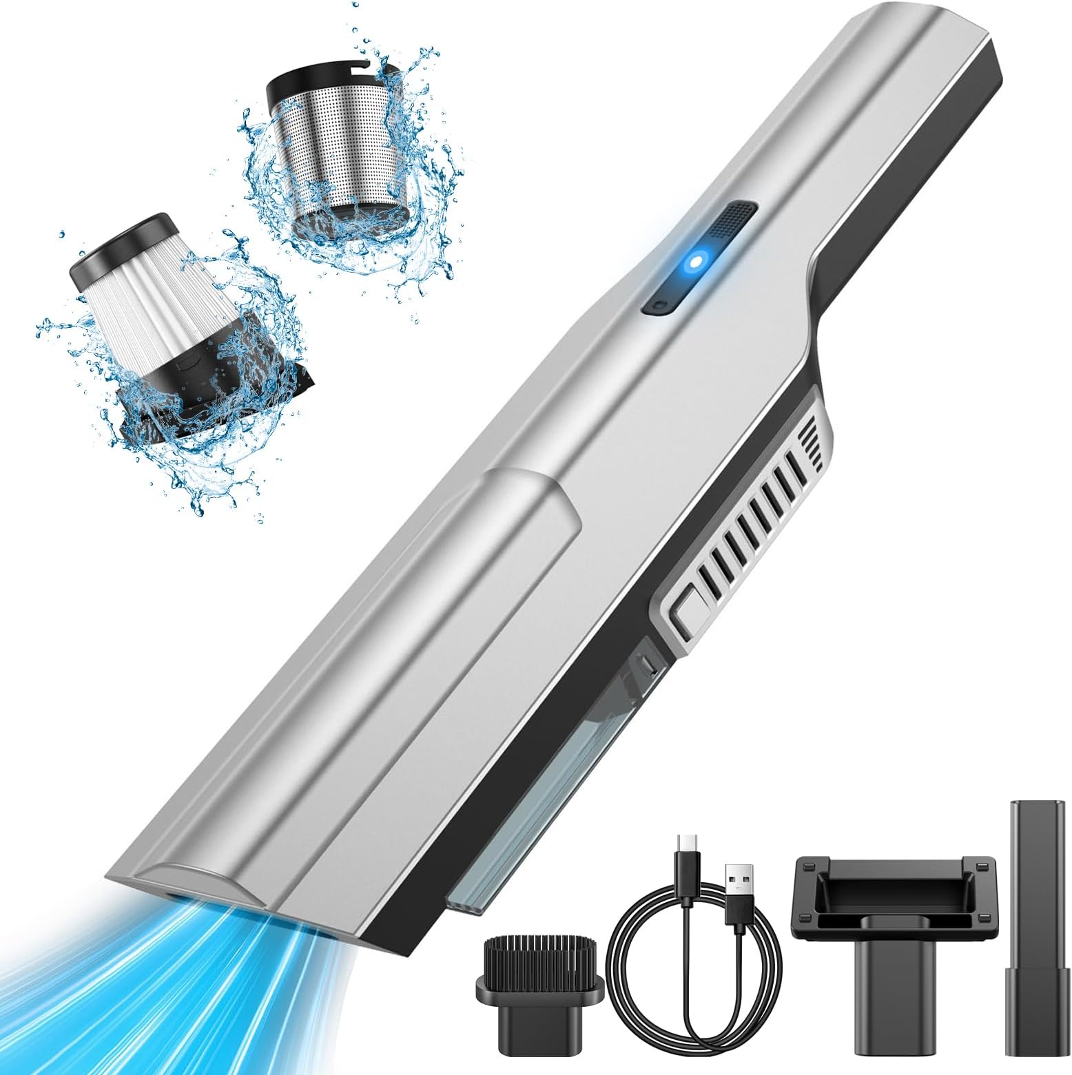 Amazon.com - CARTMAN Handheld Car Vacuum Cleaner Cordless with ...