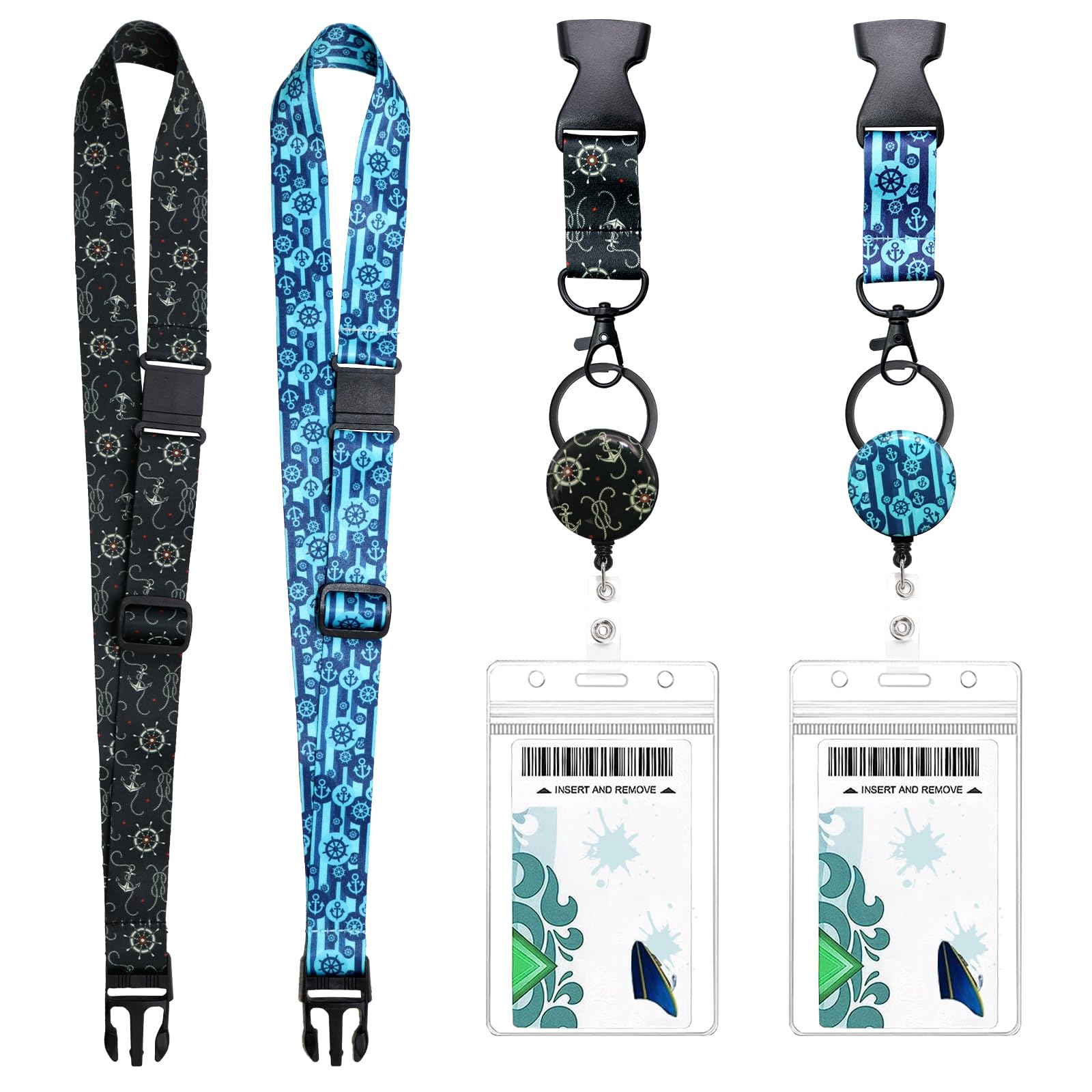 Amazon.com : Multifunctional Cruise Breakaway Lanyard Set for Ship ...