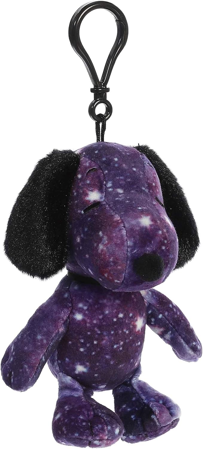 Amazon.com: Aurora® Adorable Peanuts® Spaced Out Snoopy Clip-On Stuffed ...