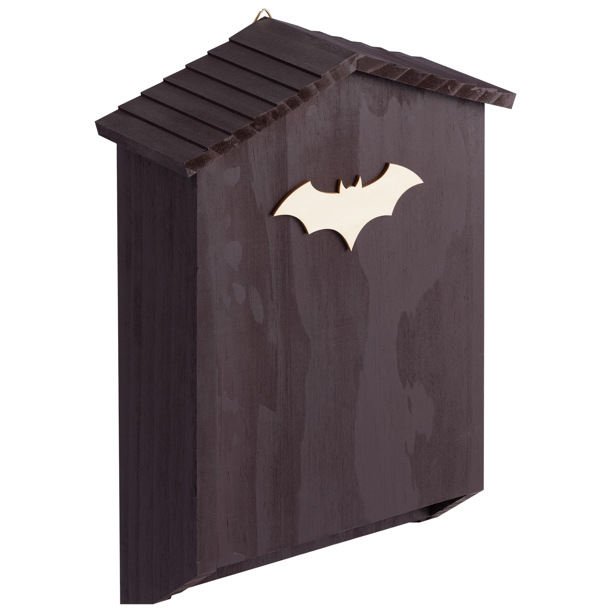 Navaris Pine Wood Bat House - Large Outdoor Bat Box - Bat House with 2 ...