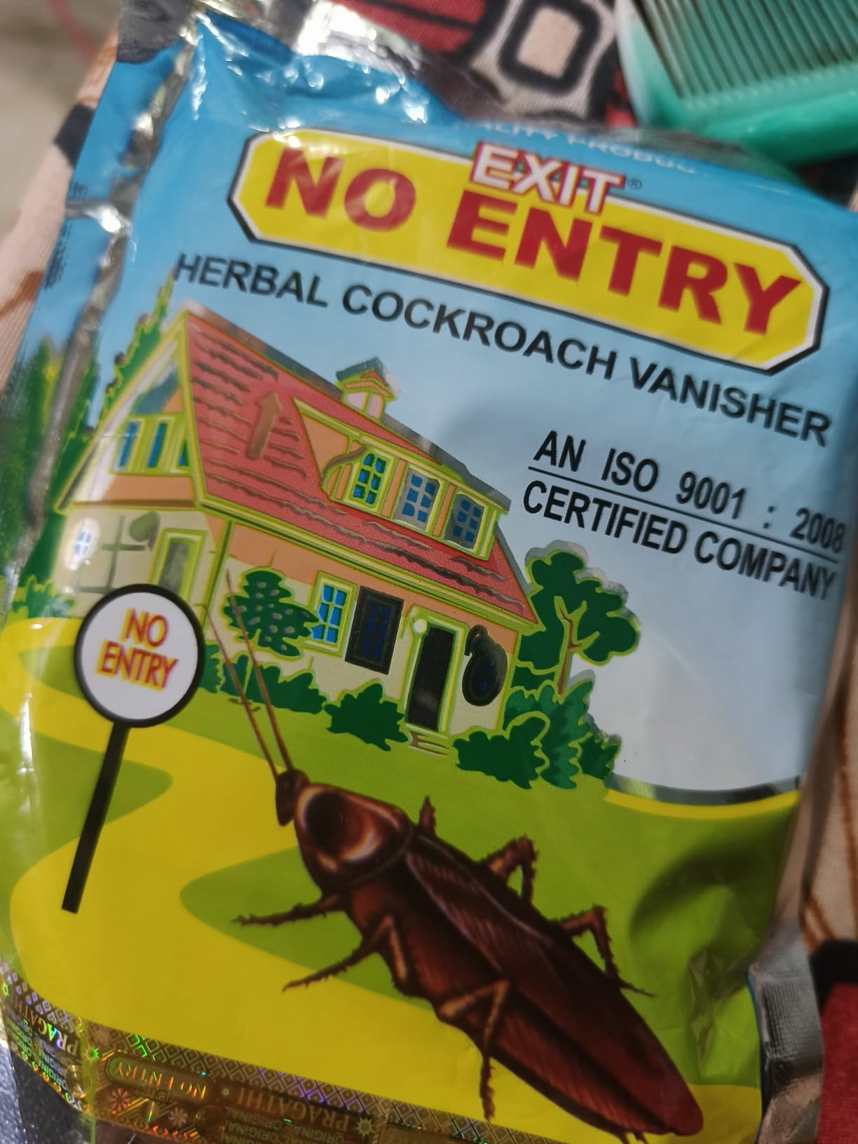 EXIT NO ENTRY Anti-Cockroach Repellent Paste - 100gm | Herbal Cockroach ...