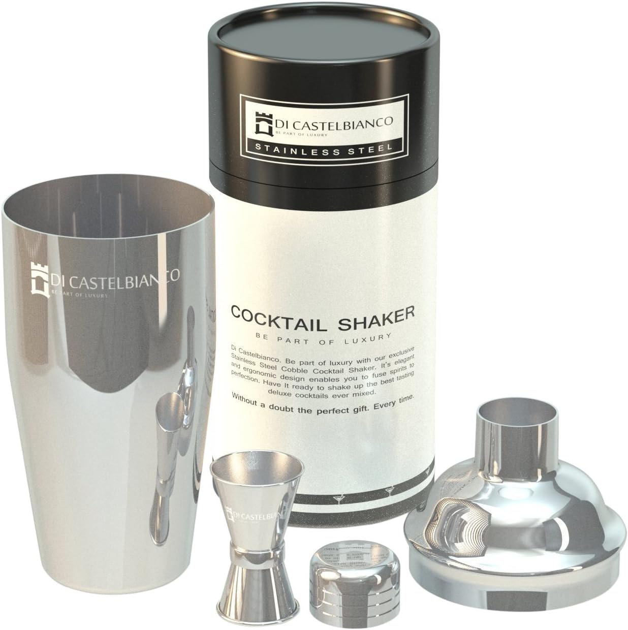 BarBrand Cocktail Shaker by Bar Brand co. Professional Bar Set - 24 oz ...