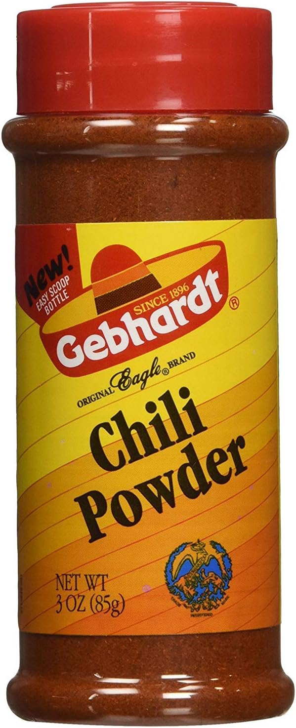 Amazon.com : Gebhardt Chili Powder 3.0 OZ (Pack of 12) : Gebhardt S ...