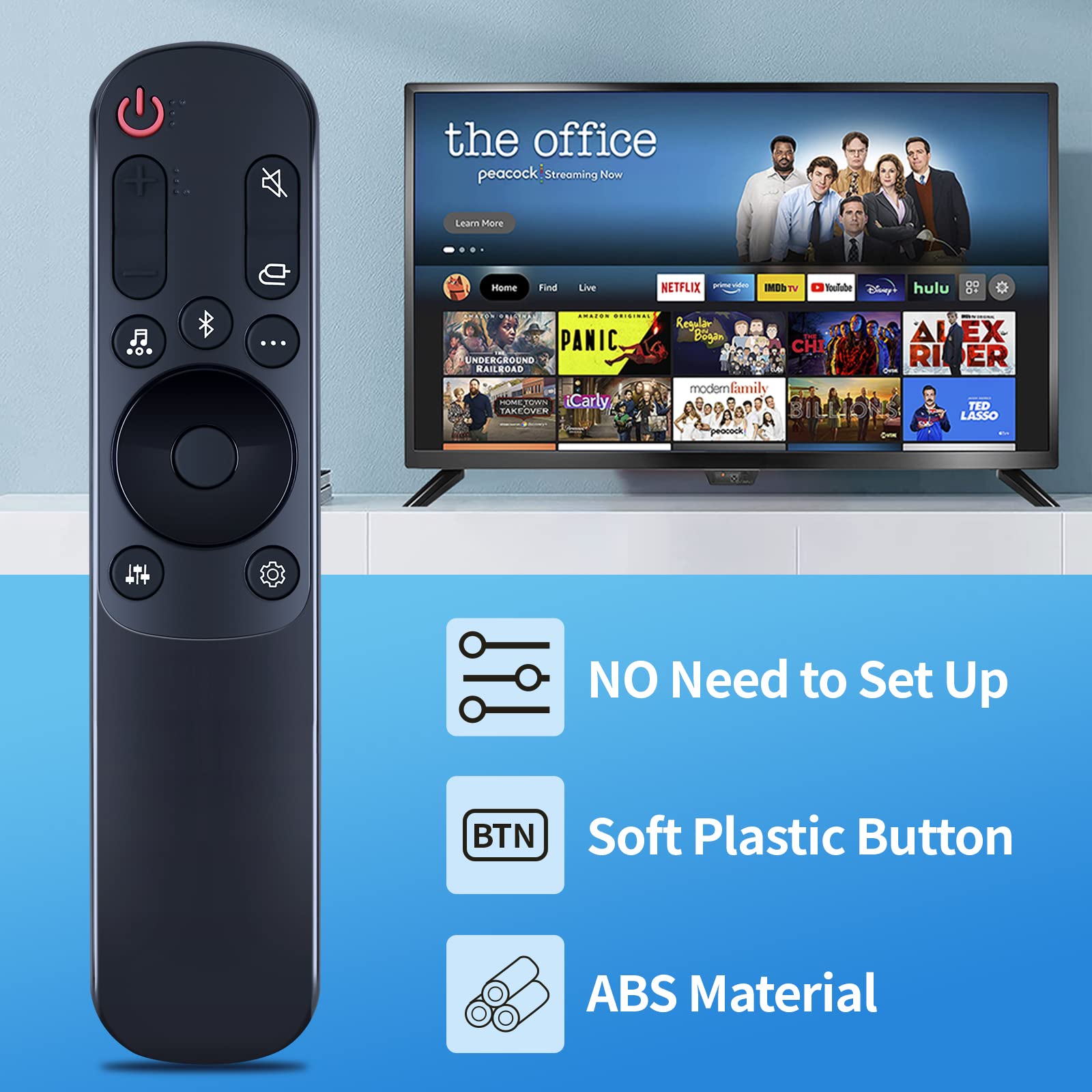 Snapklik.com : New AKB76038001 Replacement Remote Control For LG Sound ...