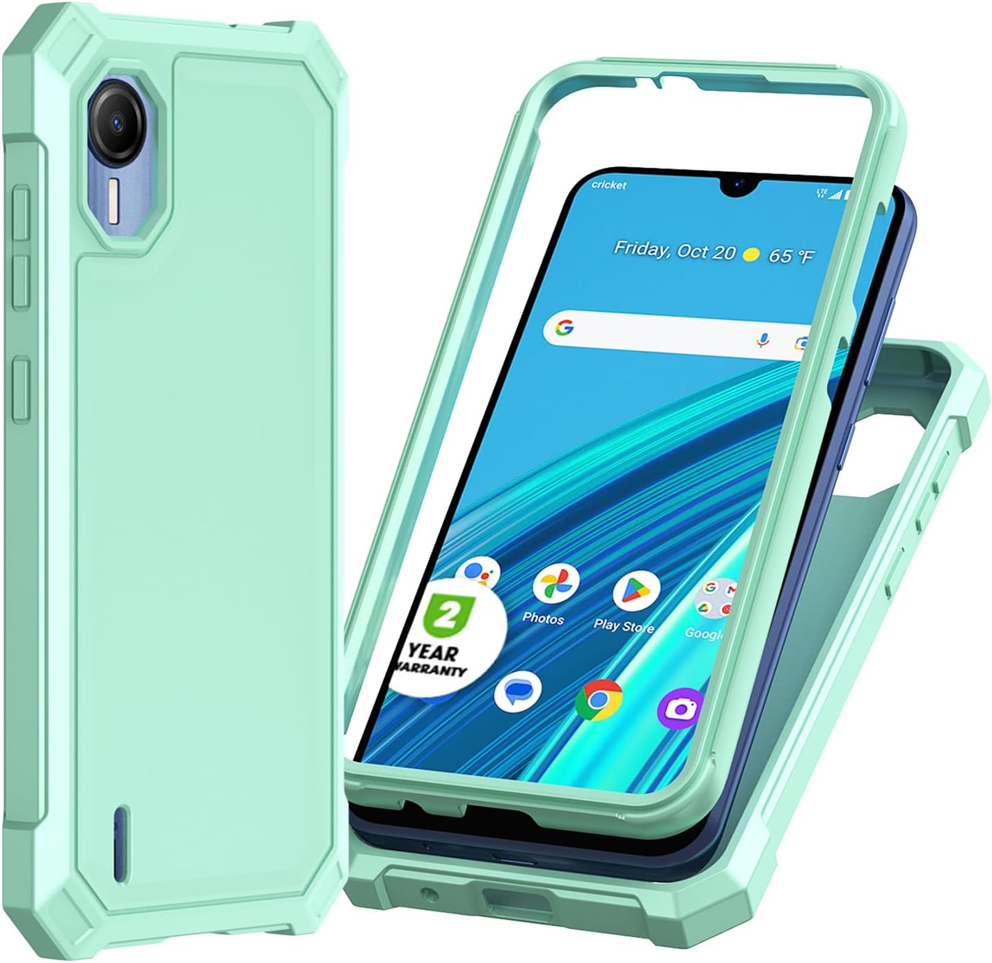 Amazon.com: MAOUICI Case for AT&T Calypso 4/Cricket Debut S2/U380AC (6. ...